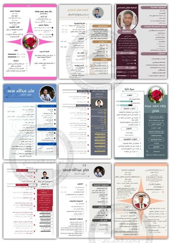 تعز خدمات تجارية تصاميم سيرة ذاتية إحترافيه-324915|Yemen Mazad