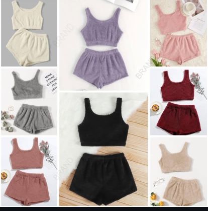 صنعاء مستلزمات نسائية بجايم فرو شورت جونان ب الوانها-335015|Yemen Mazad